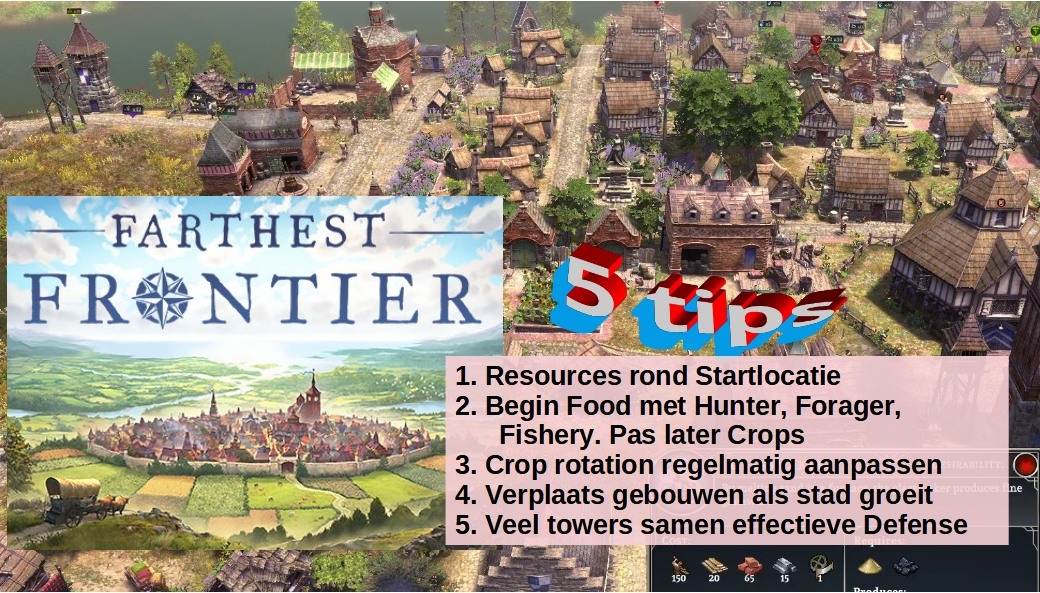 Farthest Frontier, 5 tips voor slim spelen (video) - HASWEB Frank Meeuwsen